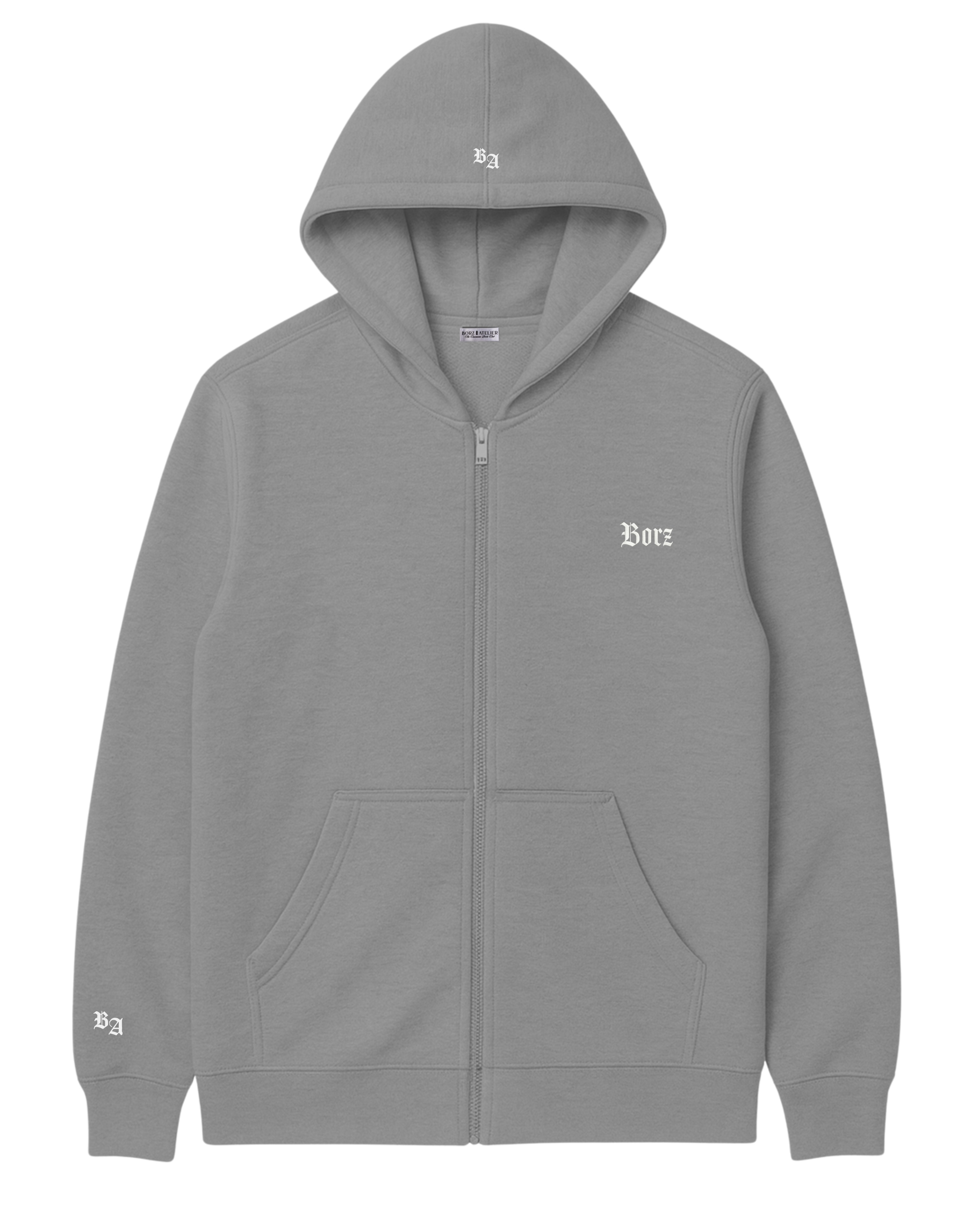 Borz Mentality Zip Jacket - deep gray – 𝗕𝗢𝗥𝗭 𝗔𝗧𝗘𝗟𝗜𝗘𝗥