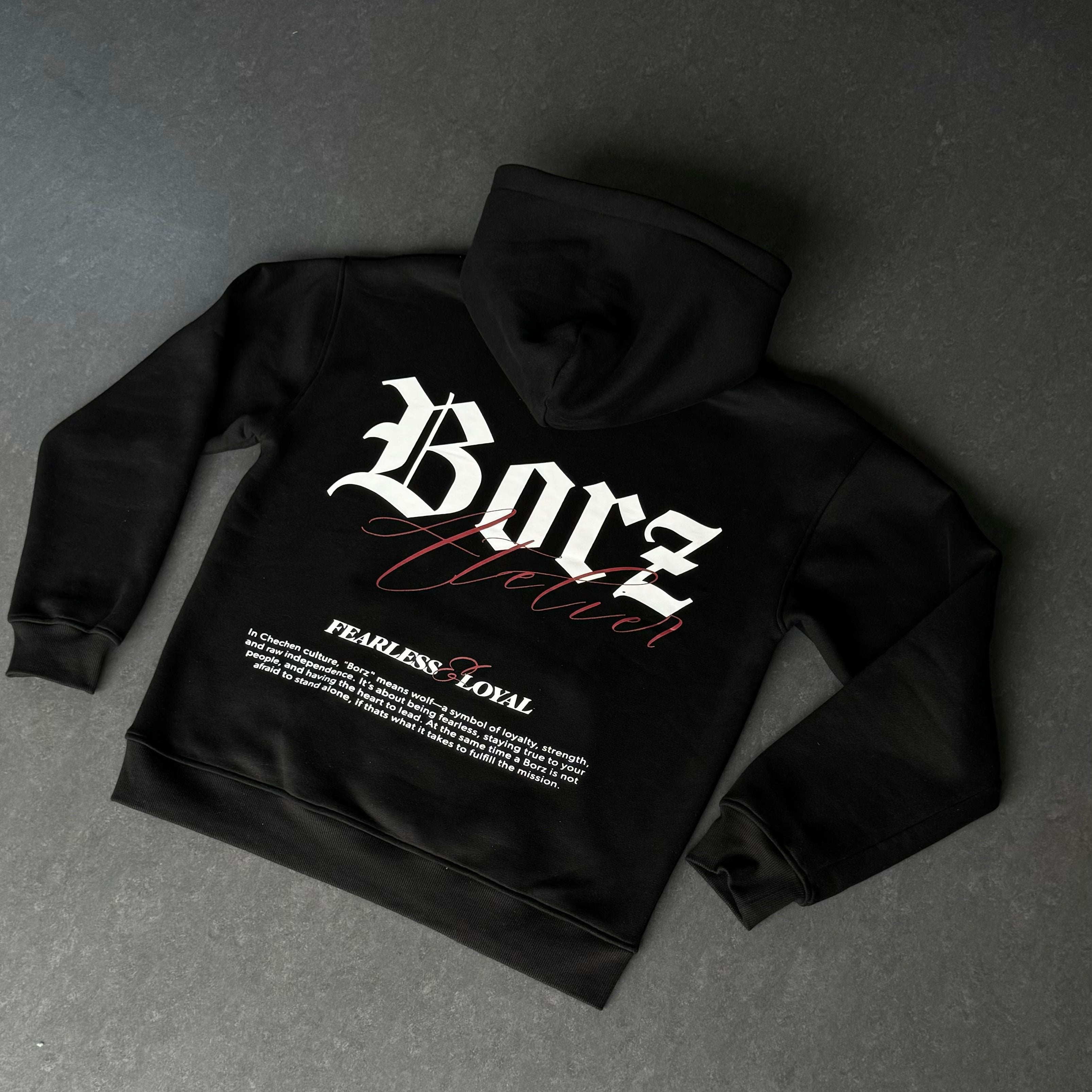 Z: Borz Atelier Masterpiece - Hoodie - UNISEX - black – 𝗕𝗢𝗥𝗭 𝗔𝗧𝗘𝗟𝗜𝗘𝗥